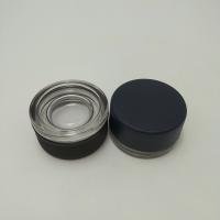 China 1oz Childproof Screw Cap Cosmetic Jars Push Safety Caps Jar for sale