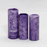 China Pantone Purple Paper Tube Packaging for sale