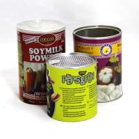 China Custom Aluminum Easy Open Lid Paper Composite Cans - 52mm to 126mm Diameter with FDA SGS Certification for sale