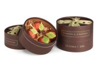 China Mini Cardboard Paper Cans Packaging for Christmas and Wedding Gift Box Packaging for sale