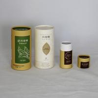 China Recyclable Paper Tube Packaging for Tea 48mm x 175mm FDA Certified for sale
