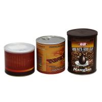 China Custom Brown Cardboard Paper Composite Cans with Easy-Open Aluminum Lid - 52.3mm to 126.5mm Diameter Options for sale