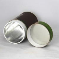 China Kraft Paper Composite Cans 52mm Diameter Eco-Friendly Sealed Packaging for Tea Nuts for sale