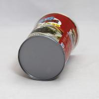 China Lovely Red Paper Composite Cans with Aluminium Foil for Candy Packaging for sale