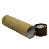 China Pantone Brown Round Whole Paper Tube Packaging For Wine Packaging for sale