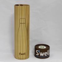 China Pantone Brown Round Whole Paper Tube Packaging For Wine Packaging for sale