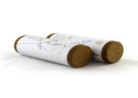 China Hot Stamping Paper Tube Packaging Matte Lamination For Cosmetic Packaging for sale