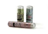 China Custom Cardboard Paper Tube Packaging Matt Lamination 50g to 120g Face Mask Container for sale