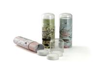 China Custom Cardboard Paper Tube Packaging Matt Lamination 50g to 120g Face Mask Container for sale