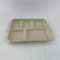 China Disposable Sugarcane Bagasse Paper Plates 6-10 Inch Biodegradable Compostable for Events & Catering for sale