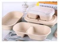 China 900ml Disposable Sugarcane Bamboo Pulp Bowl - 100% Biodegradable, 120°C Heat Resistant Eco Tableware for sale