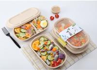 China 900ml Disposable Sugarcane Bamboo Pulp Bowl - 100% Biodegradable, 120°C Heat Resistant Eco Tableware for sale