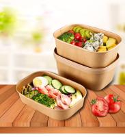 China Disposable Sugarcane Bagasse Food Container 700ml & 1000ml Capacity | Biodegradable Takeaway Box for sale