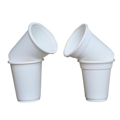 China 8oz Cornstarch Biodegradable Cup 280ml | Wood-Free Eco-Friendly Cold Drink Container for Cafes for sale
