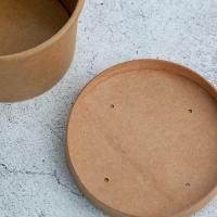 China 16oz & 26oz Biodegradable Soup Cups with PLA Liner - Kraft Paper Disposable Bowls for Chinese Cuisine Takeaway for sale