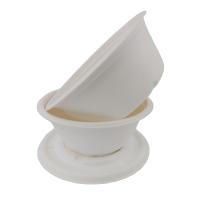 China Eco-Friendly Sugar Cane Salad Bowl Disposable Food Storage - 240ml to 1500ml Capacity, 112mm Diameter for sale
