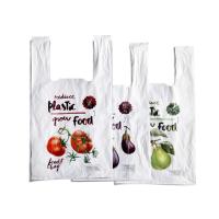 China PLA Cornstarch 100% Biodegradable Compostable Plastic Bags with Custom Logo Printing - 120g-250g Art Paper Options for sale