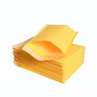 China Waterproof Shipping Bubble Mailers Self Seal Envelopes - Yellow Express Bags with Bubble Cushioning in Multiple Sizes for sale