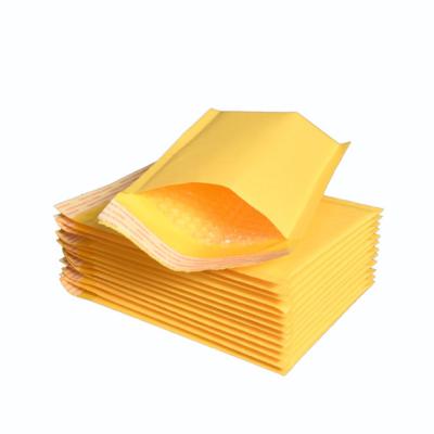 China Waterproof Shipping Bubble Mailers Self Seal Envelopes - Yellow Express Bags with Bubble Cushioning in Multiple Sizes for sale