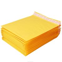 China Waterproof Shipping Bubble Mailers Self Seal Envelopes - Yellow Express Bags with Bubble Cushioning in Multiple Sizes for sale