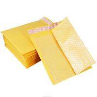 China Waterproof Shipping Bubble Mailers Self Seal Envelopes - Yellow Express Bags with Bubble Cushioning in Multiple Sizes for sale