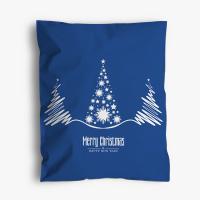 China Custom Eco-Friendly Double Tape Christmas Poly Courier Shipping Mailing Bags - 20-160 Microns Thickness, 10,000 MOQ for sale
