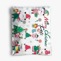China Custom Eco-Friendly Double Tape Christmas Poly Courier Shipping Mailing Bags - 20-160 Microns Thickness, 10,000 MOQ for sale