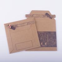 China Custom Printed Rigid Hard Flat Cardboard A4 A5 Document Shipping Envelopes - 5000pcs Minimum Order, 12-15 Day Lead Time for sale