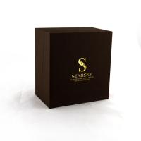 China Eco-Friendly Brown Square Recycled Paper Gift Boxes for Shoes Custom Size 5000pcs MOQ for sale