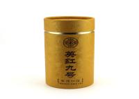 China Golden hot stamping paper tubes for tea packaging for sale