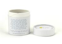 China Gloss Lamination White Cardboard Paper Tubes For Power Packaging for sale