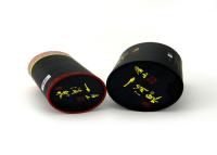 China Custom Cardboard Paper Tube with Window Lid for Food Packaging ISO9001 for sale