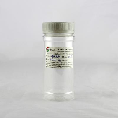 China 300ml Clear Plastic Cylinder Tubes , White PP Plastic Screw Lid for sale