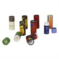 China Custom CMYK Matt Lamination Paper Tube Packaging for Cosmetic Containers 50mm for sale