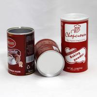 China Paper Tube Candy Packaging , Embossing Printing round canister for sale
