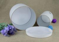 China White Cardboard Paper Tube Packaging Plastic Strech Lid Manual Work for sale