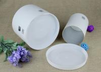 China Custom Kraft Paper Tube Packaging with White Plastic Lid 53-124mm Diameter for sale