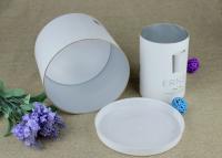 China Custom Kraft Paper Tube Packaging with White Plastic Lid 53-124mm Diameter for sale