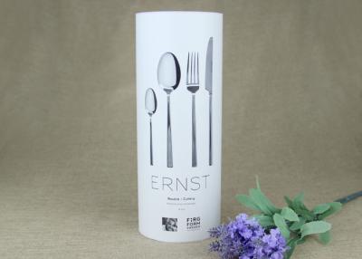 China Custom PP Lip Paper Cans 99mm x 260mm White OEM Printing Tableware Container for sale