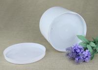 China Custom Kraft Paper Cans with PVC Top Bottom and Aluminum Foil Liner 142mm x 102mm for sale