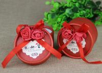 China Round Cardboard Box Packaging Cans 73mm Diameter for Wedding Candy Gift Cosmetics for sale