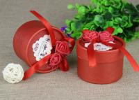 China Round Cardboard Box Packaging Cans 73mm Diameter for Wedding Candy Gift Cosmetics for sale