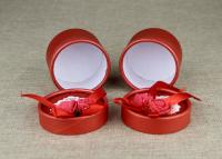 China Creative Handmade Gift Box Paper Tube Packaging Wedding With Ribbon for sale