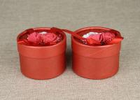 China Creative Handmade Gift Box Paper Tube Packaging Wedding With Ribbon for sale