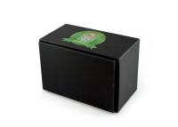 China Eco-friendly Black Recycled Paper Gift Boxes for Watches Crafts 5000pcs MOQ for sale