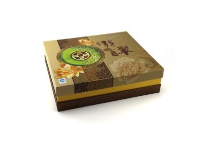 China Fashional Recycled Paper Gift Boxes Food Grade With Square Shape for sale