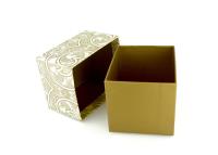 China Square Recycled Paper Gift Boxe For Food , Gift , Bath Bead Packaging for sale