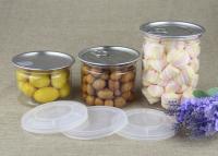 China Clear PET Plastic Jar 50ml 100ml 120ml Food Grade Spice Seasoning Container for sale