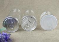 China Standard Clear Plastic Cylinder , Eco-friendly Aluminum Easy Open Jars for sale
