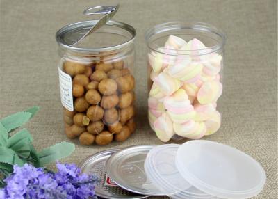 China Standard Clear Plastic Cylinder , Eco-friendly Aluminum Easy Open Jars for sale